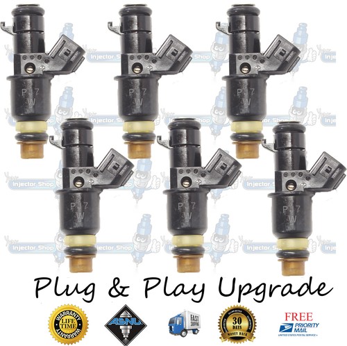 Genuine Keihin Upgrade Honda 6x Fuel Injectors 3.0L 3.2L 3.5L Odyssey ...