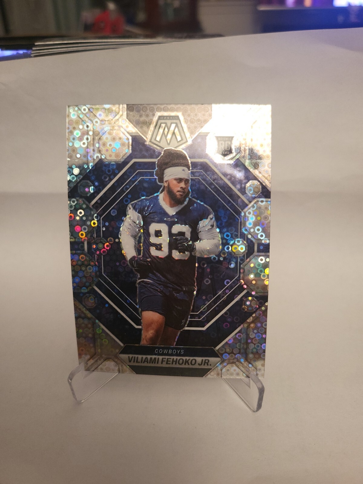 Viliami Fehoko Jr. RC 2023 Panini Mosaic Silver Prizm Disco #375 | eBay