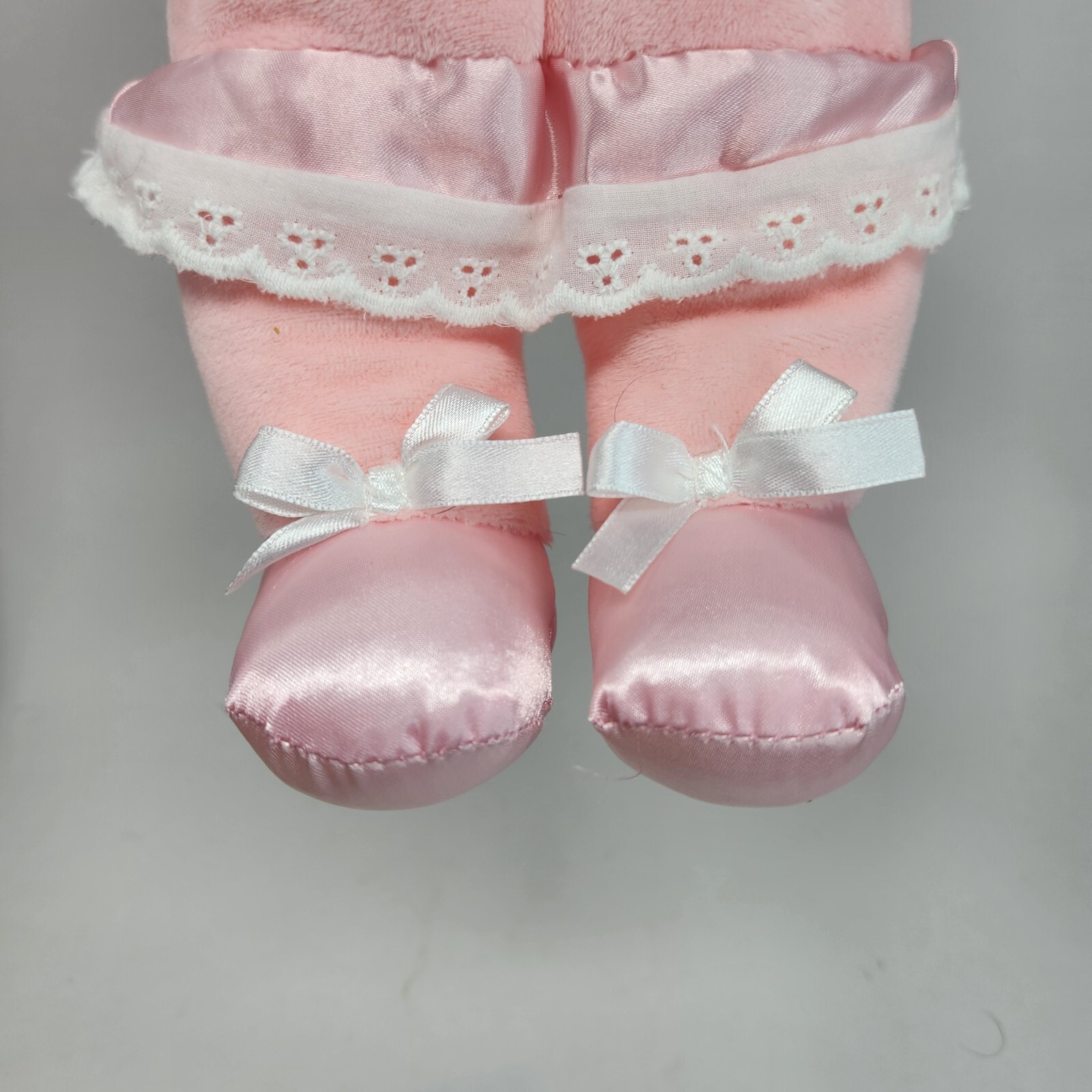 13" KIDS PREFERRED 2013 BABY GIRL DOLL RATTLE CRINKLE PINK STUFFED ...