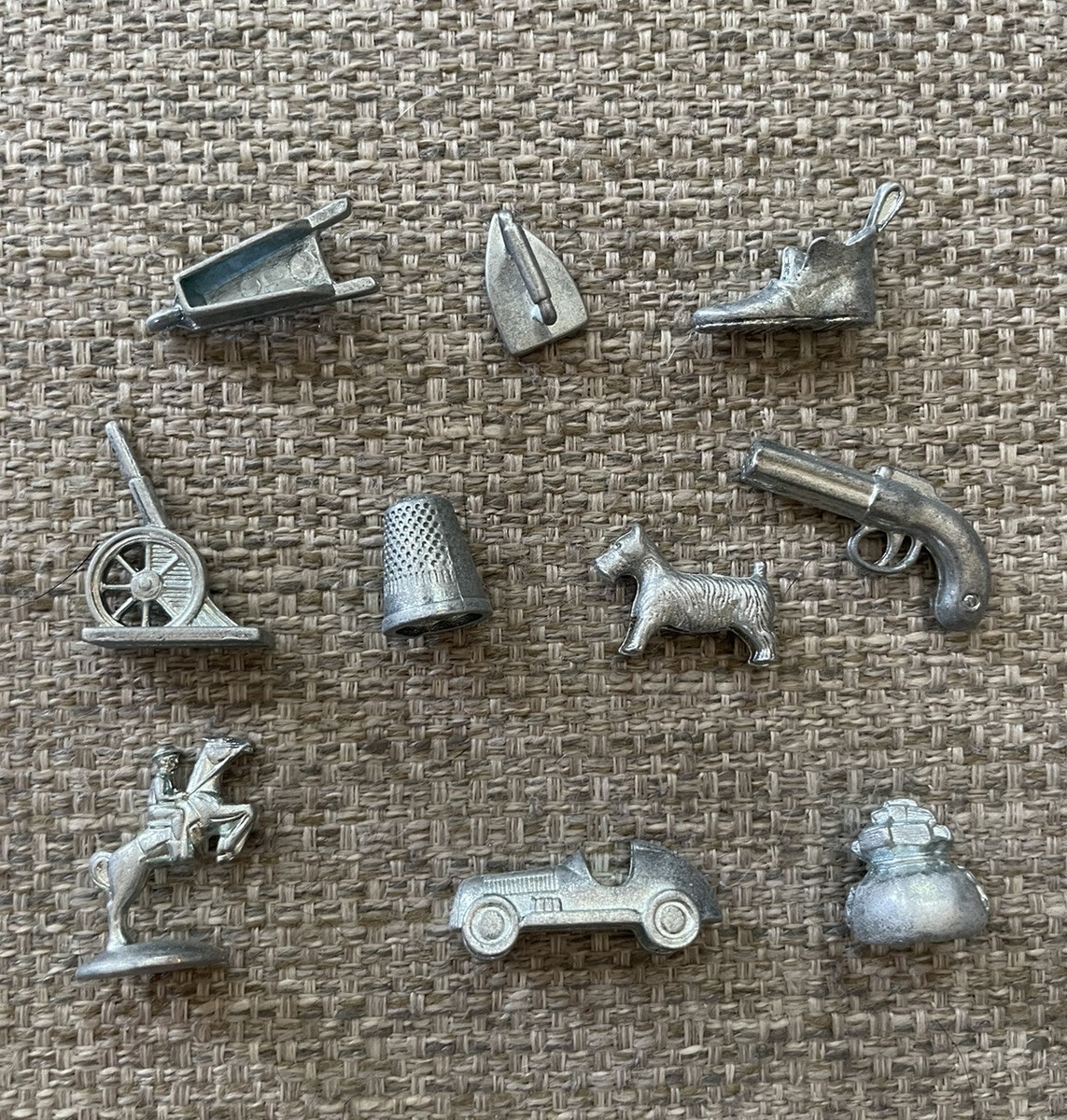 Original Monopoly Pieces