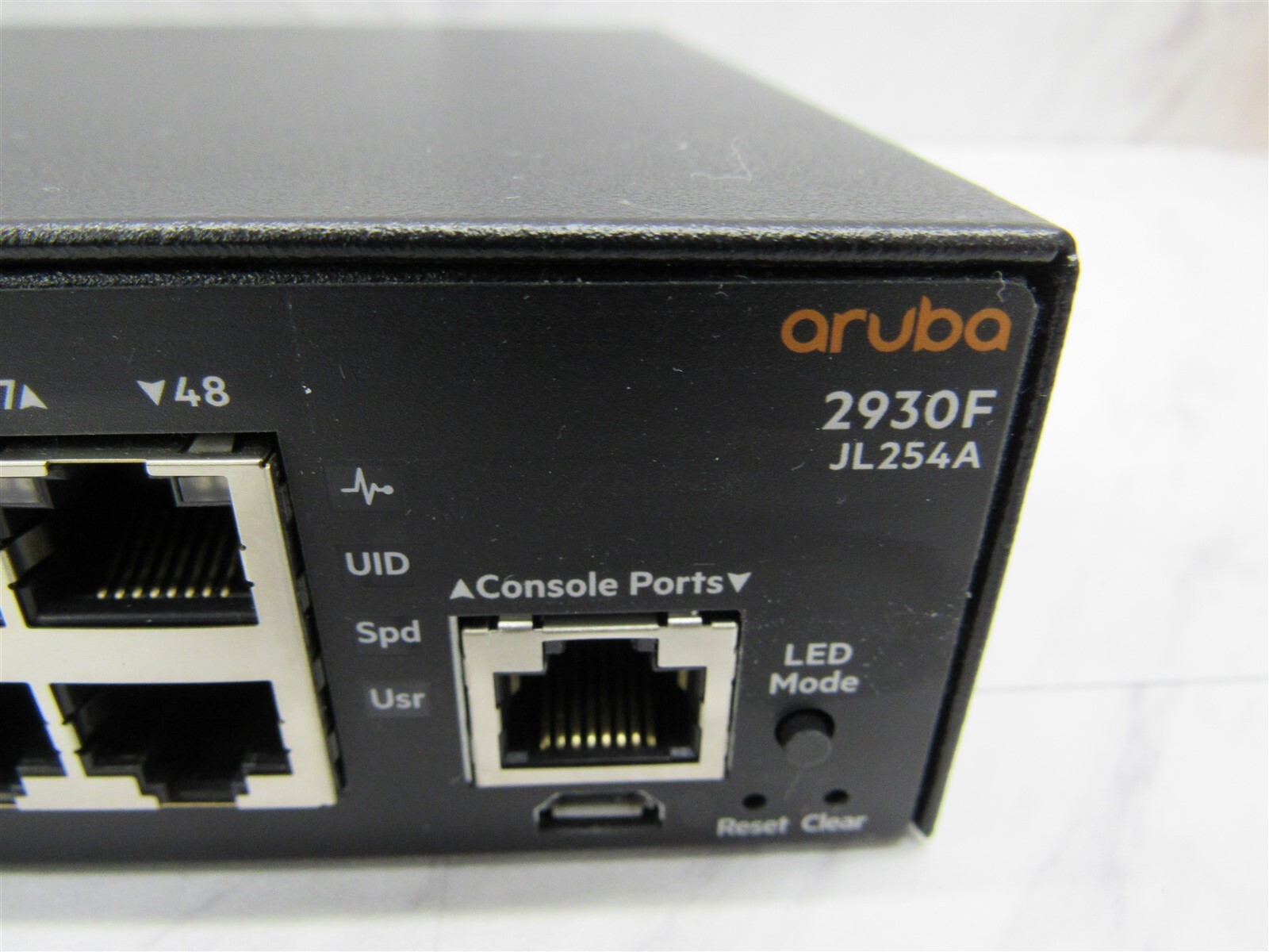 HPE Aruba 2930F JL254A 4-SFP+ 48-Port Gigabit Ethernet Switch | eBay