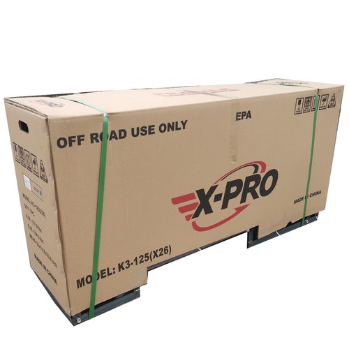 X-PRO X26 125cc Dirt Bike Pit Bike 4 Stroke Gas Powered Off Road Kick ...