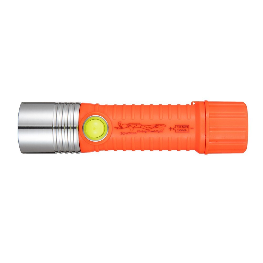 Portable and Reliable Diving Flashlight with Strong Weak and Flash ...