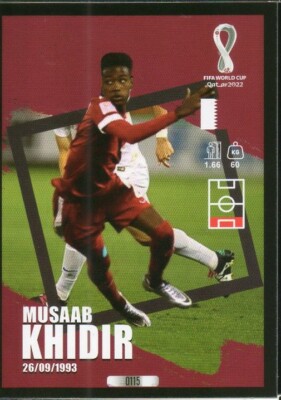 Musaab Khidir Peru Trading Card World Cup Qatar 2022 | eBay