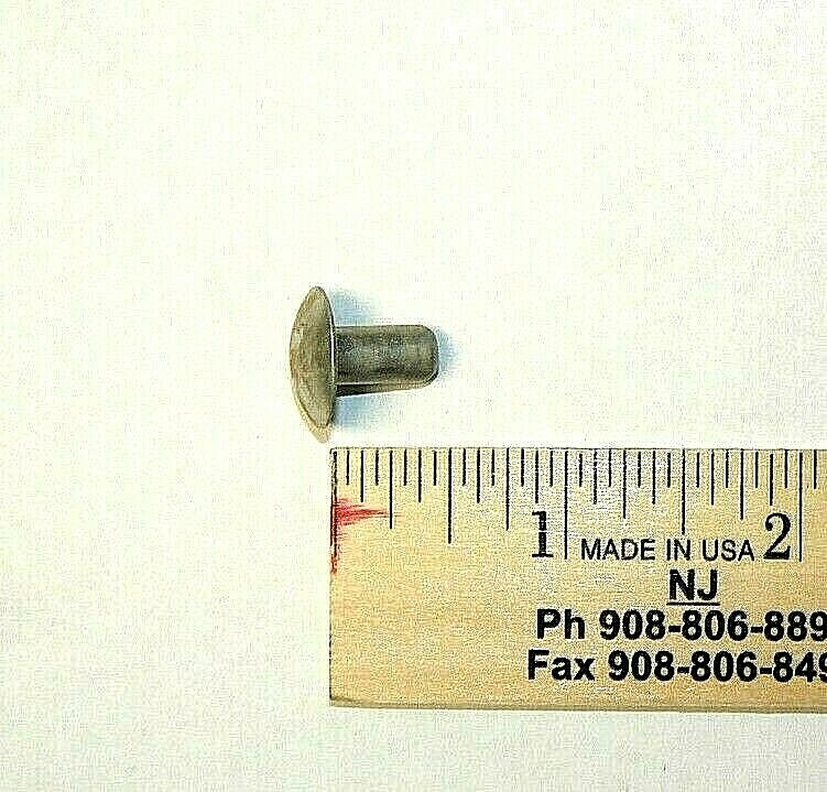 1/4" x 1/2" Full Brazier Head Solid Aluminum Rivet - 1100F - (SOFT ...