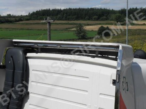 Rear Roof Bar + LEDs For DAF XF 105 Truck Space Cab Truck Top Polished ...