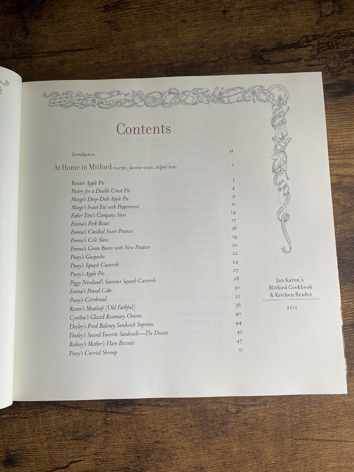 Vintage 2004 Jan Karon’s Mitford Cookbook & Kitchen Reader Recipes Cook ...