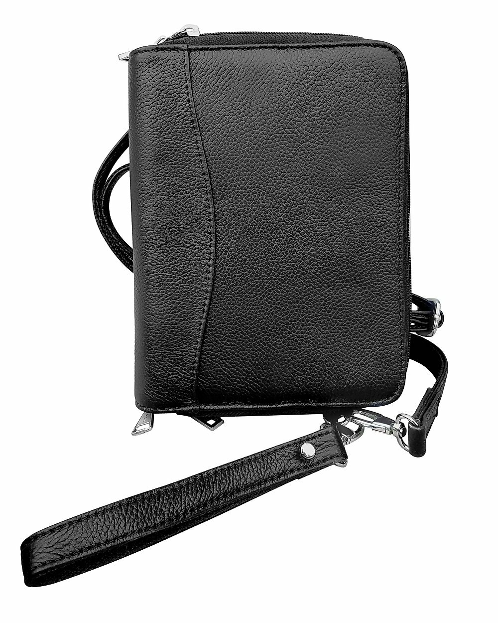 Genuine Leather Concealed Carry Pistol Concealment Gun Notebook ...