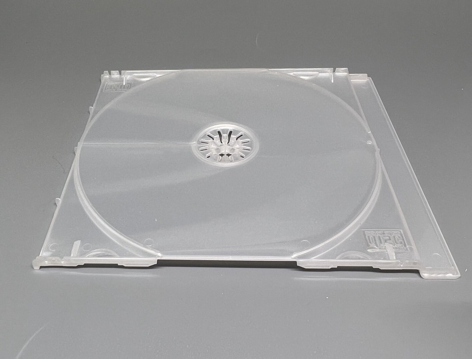 50 PCS RARE NEW STANDARD SINGLE CD TRAY WITH CDA LOGO, PEARL COLOR ...
