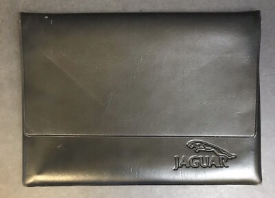 Jaguar Leather Owners Manual Handbook Case. Black Jaguar Handbook Case ...