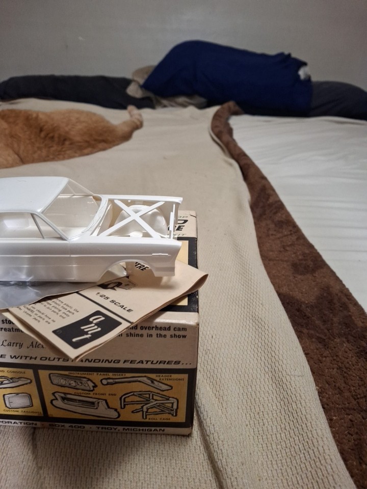 Amt 1966 Ford Galaxy Ht First Issue Nere Mint Missing Engine Parts Has ...