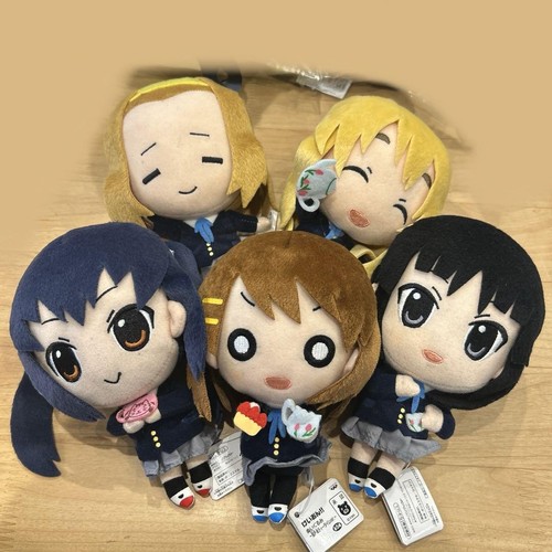 K-ON! Rare Plush Set After School Tea Time Akiyama Mio Yui Azusa Ritsu ...