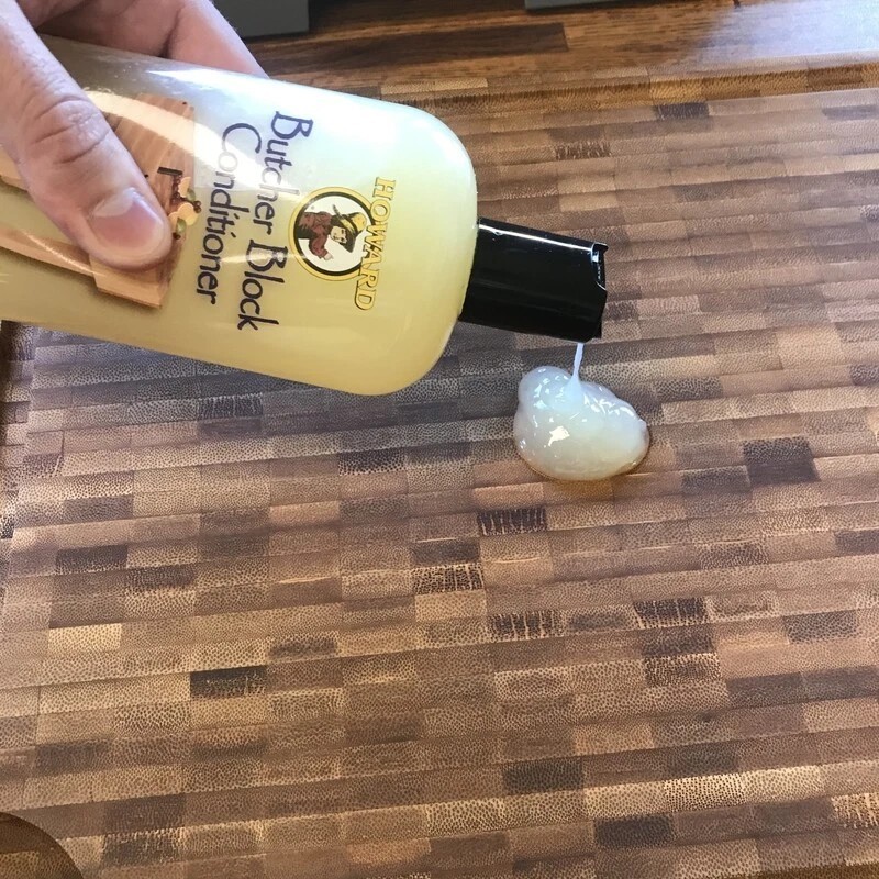 Howard Products Butcher Block Conditioner and Oil Food Grade - 12 Fl Oz ...