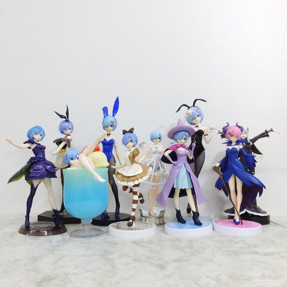 #07-001 Japan anime Figure set Re Life in a different world from zero ...