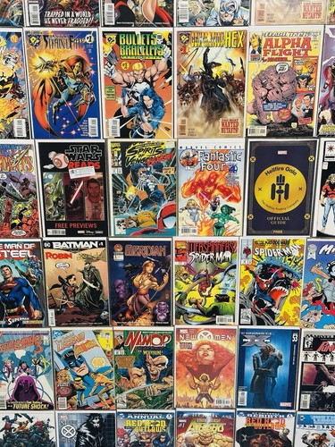 RANDOM COMIC BOOK LOT 1980/90s Marvel - DC & MANY MORE 🤯 FULL LONG BOX ...