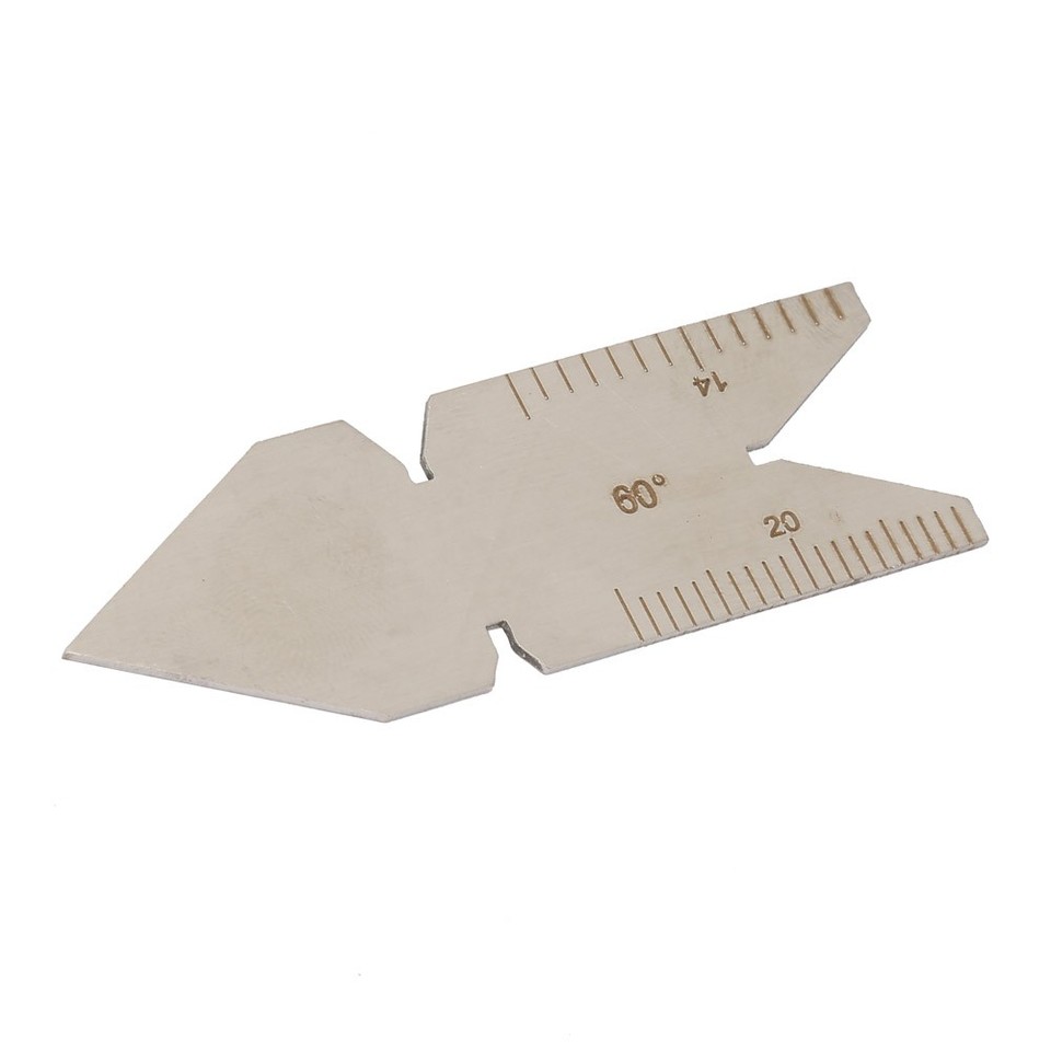 1Pcs Stainless Steel Center Fishtail Gauge Screw Thread Lathe Cutting ...