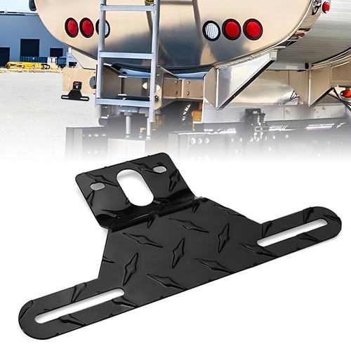 Aluminum Trailer License Plate Holder Bracket Mount fit Trailers Trucks ...