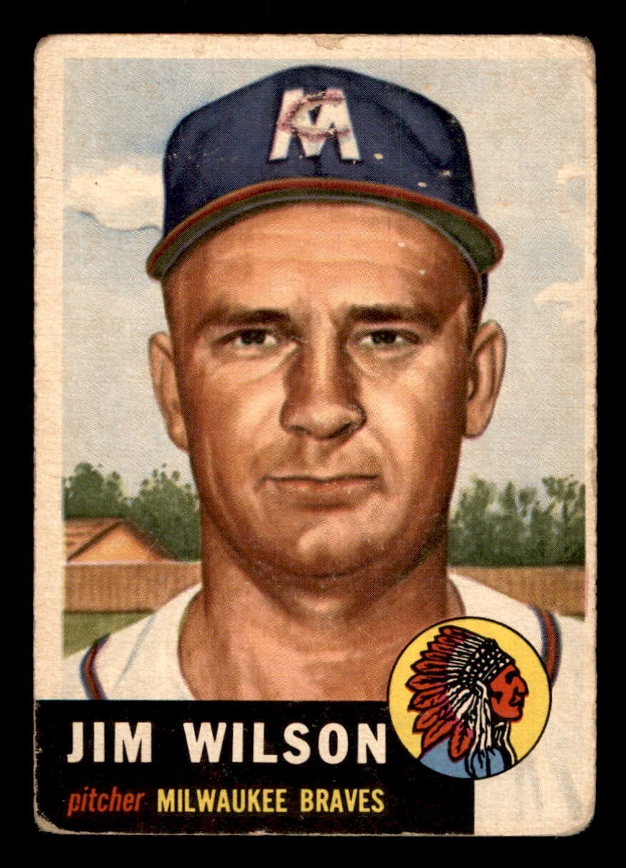 1953 Topps Baseball #208 Jim Wilson PR *h2 | eBay