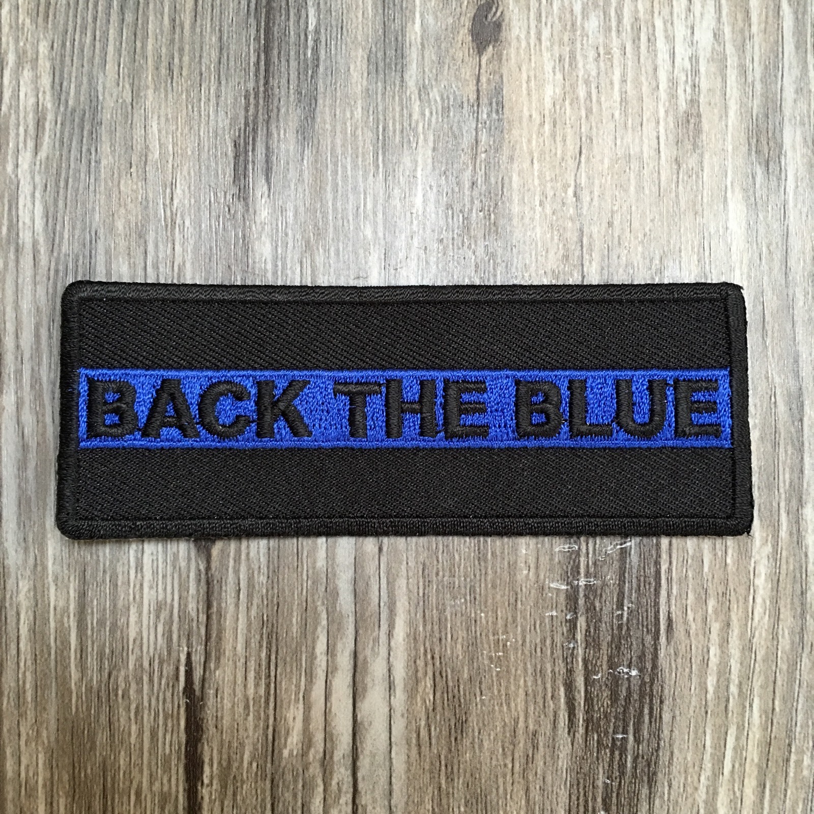 Thin Blue Line Back The Blue Patch | eBay