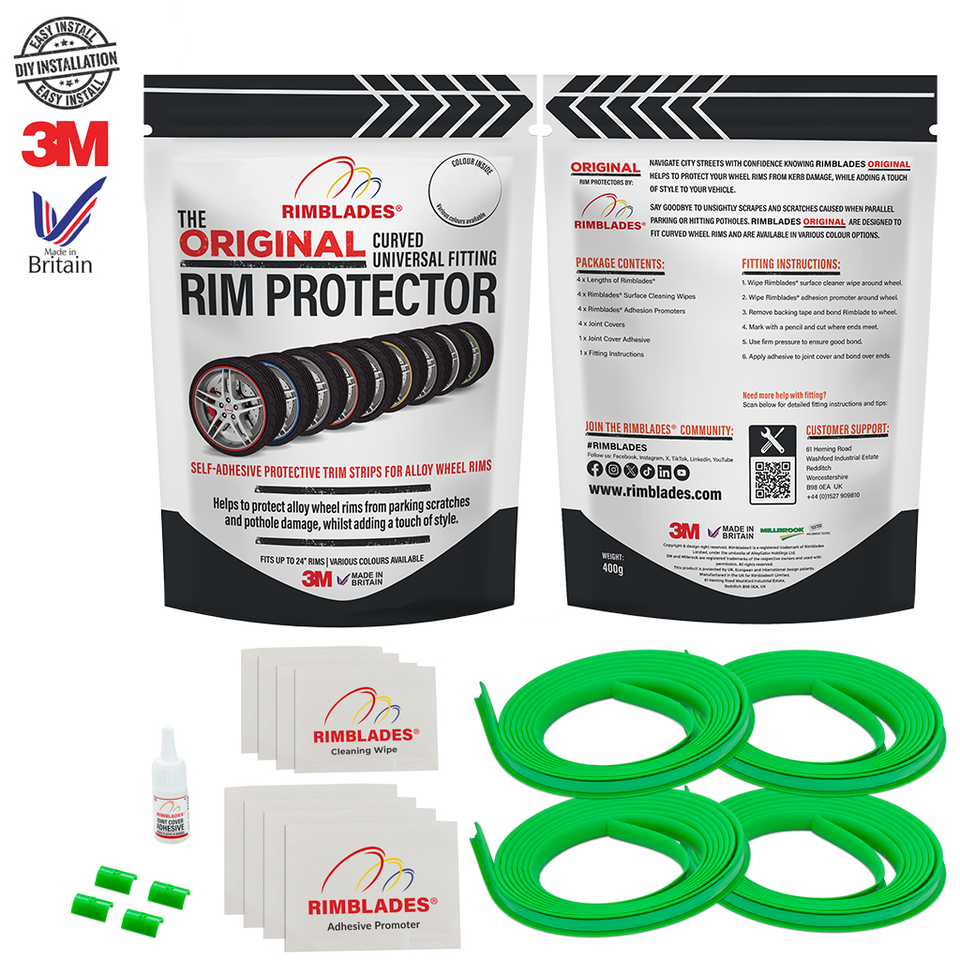 Alloy Wheel Protector by Rimblades Original | Protect from Kerb Rash ...