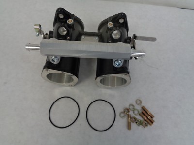 THROTTLE BODY WEBER 40 DCOE REPLACEMENT FUEL INJECTION W/FUEL RAIL NEW ...