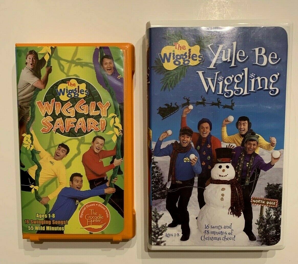 The Wiggles VHS Tapes Xmas Yule Be Wiggling | Grelly USA