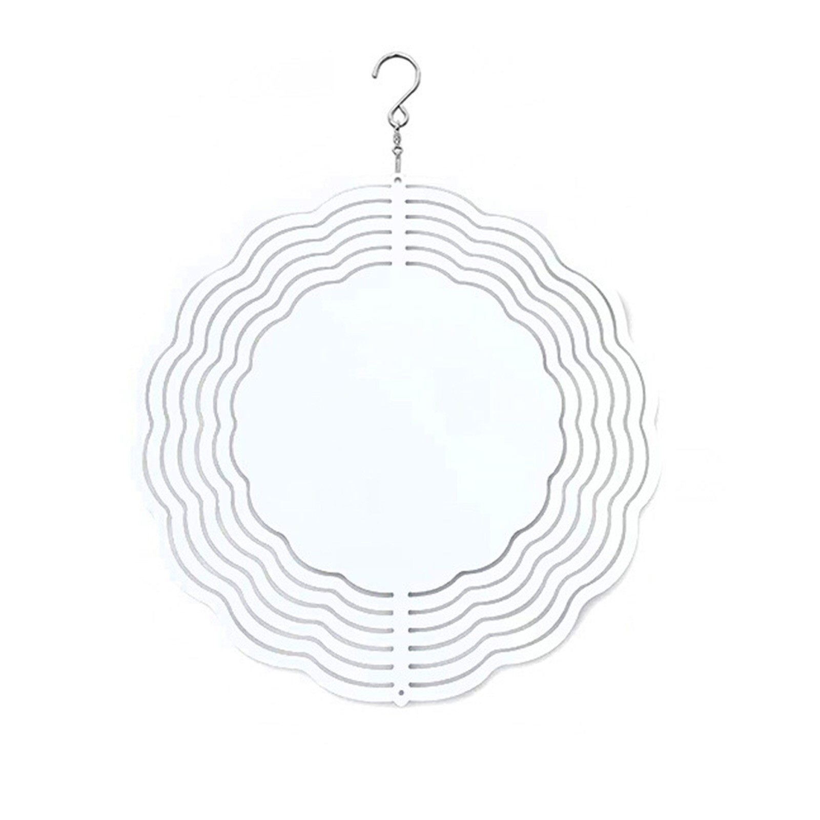 Durable Aluminum Wind Spinner Blanks DIY Sublimation Wind Chimes for ...