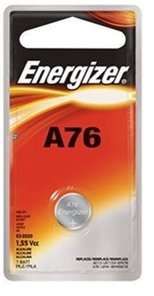 4 pcs Energizer A76 Alkakine Coin 1.5V Batteries Single Pack LR44 357 ...