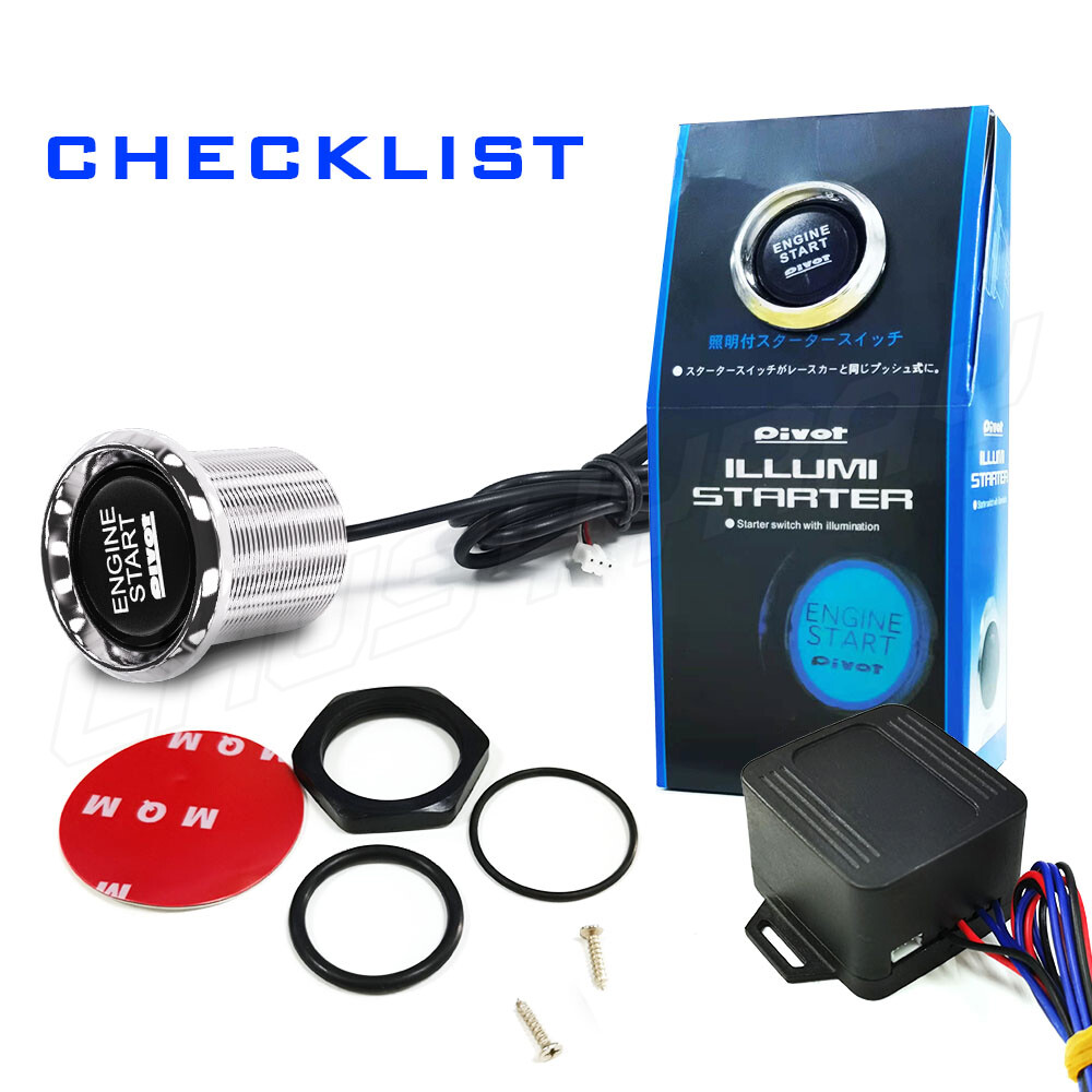 12V Car Start Stop Push Button Power Starter Ignition Switch Kit | eBay