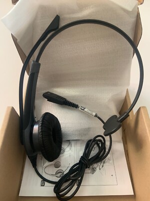 Jabra GN2000 Mono Noise Canceling IP Gray Headband Headsets ...
