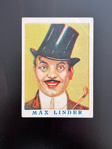 1920's Max Linder Card Silent Film Actor Art EX RARE + Read | eBay