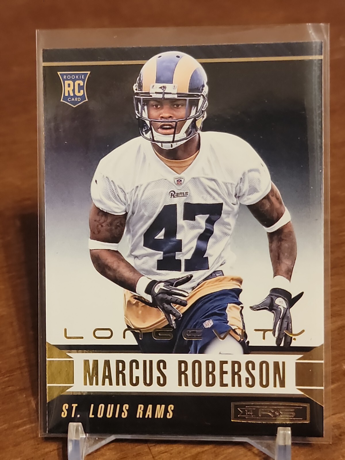 2014 Panini Rookies & Stars Longevity Marcus Roberson Rookie Rams #167 | eBay
