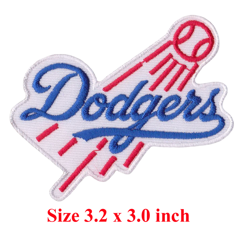 Wholesale Los Angeles Dodgers Nation Logo Size 3.2"x3.0" Sew Iron on Patch DIY | eBay