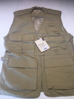 Weekender Traveler Photography Fishing Hunting Safari Nylon Vest Mens ...