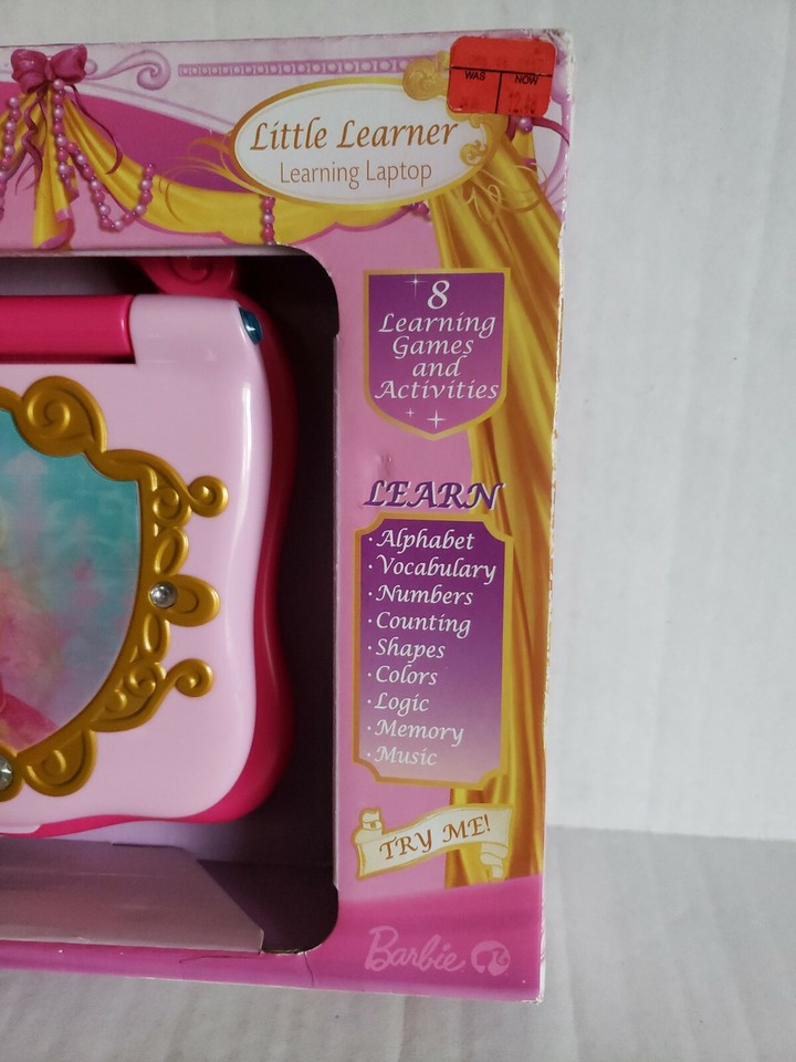 Barbie And The Three Musketeers Little Learner Laptop 2009 New In Box ...