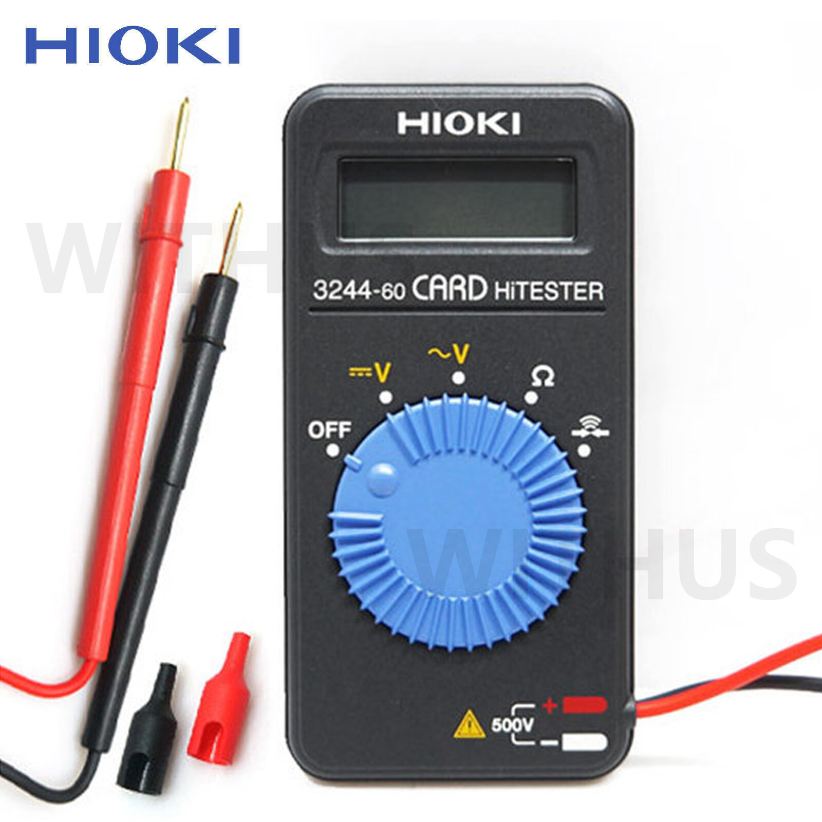 Hioki 3244-60 CARD HiTESTER Pocket Digital Multimeter with Hard Case ...