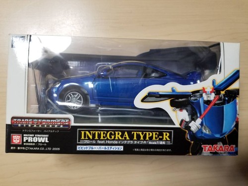Transformers Binaltech 06 Streak feat. Honda Integra Blue 1/24 Chogokin ...