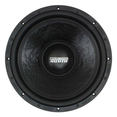 SUNDOWN AUDIO 18″ 18 INCH U-18 V.2 D4 WOOFER 1500W RMS DUAL 4 OHM | eBay