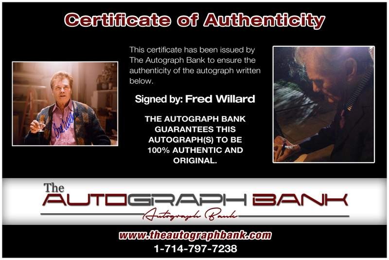 Fred Willard authentic signed celebrity 8x10 photo W/Cert Autographed ...