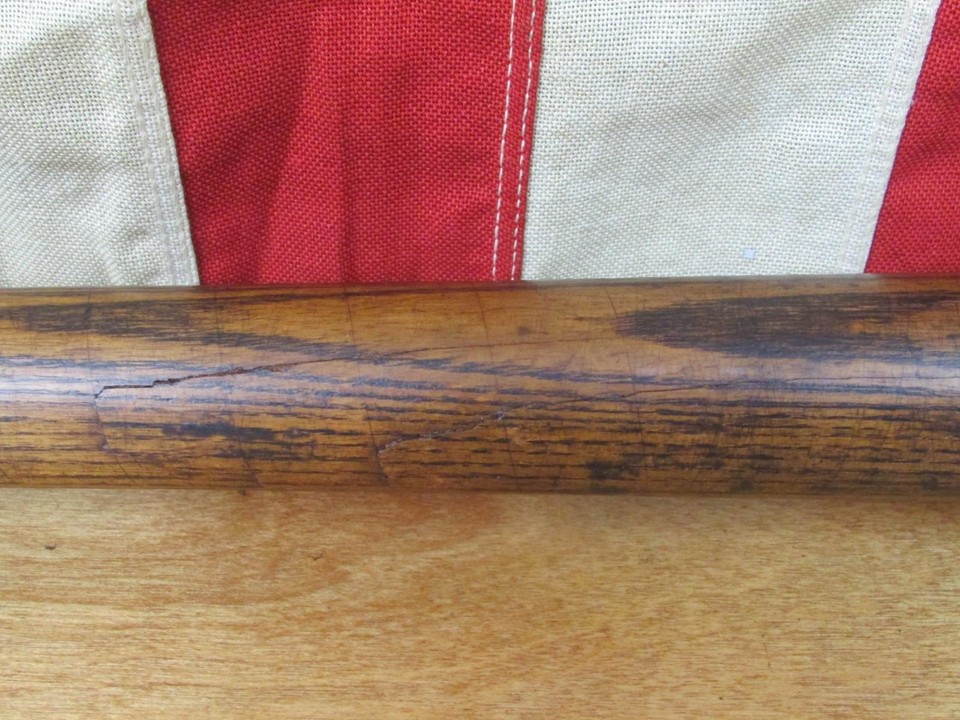 Vintage 1890s AG Spalding Bros Wood Baseball Bat Makers Logo Autograph ...