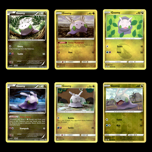 6x Goomy Lot 75.0 XY Phantom Forces Pokemon Cards Collection Set Deck ...