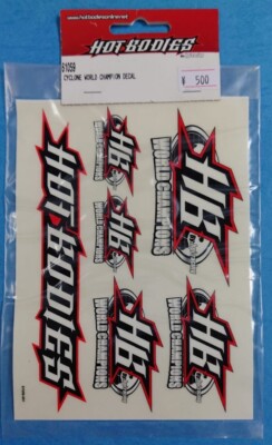 (Hot Bodies 61664) Cyclone 12 Logo Decal HB by hpi-racing 12 x 22cm | eBay