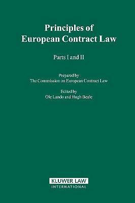 The Principles of European Contract Law by The Commission On European ...