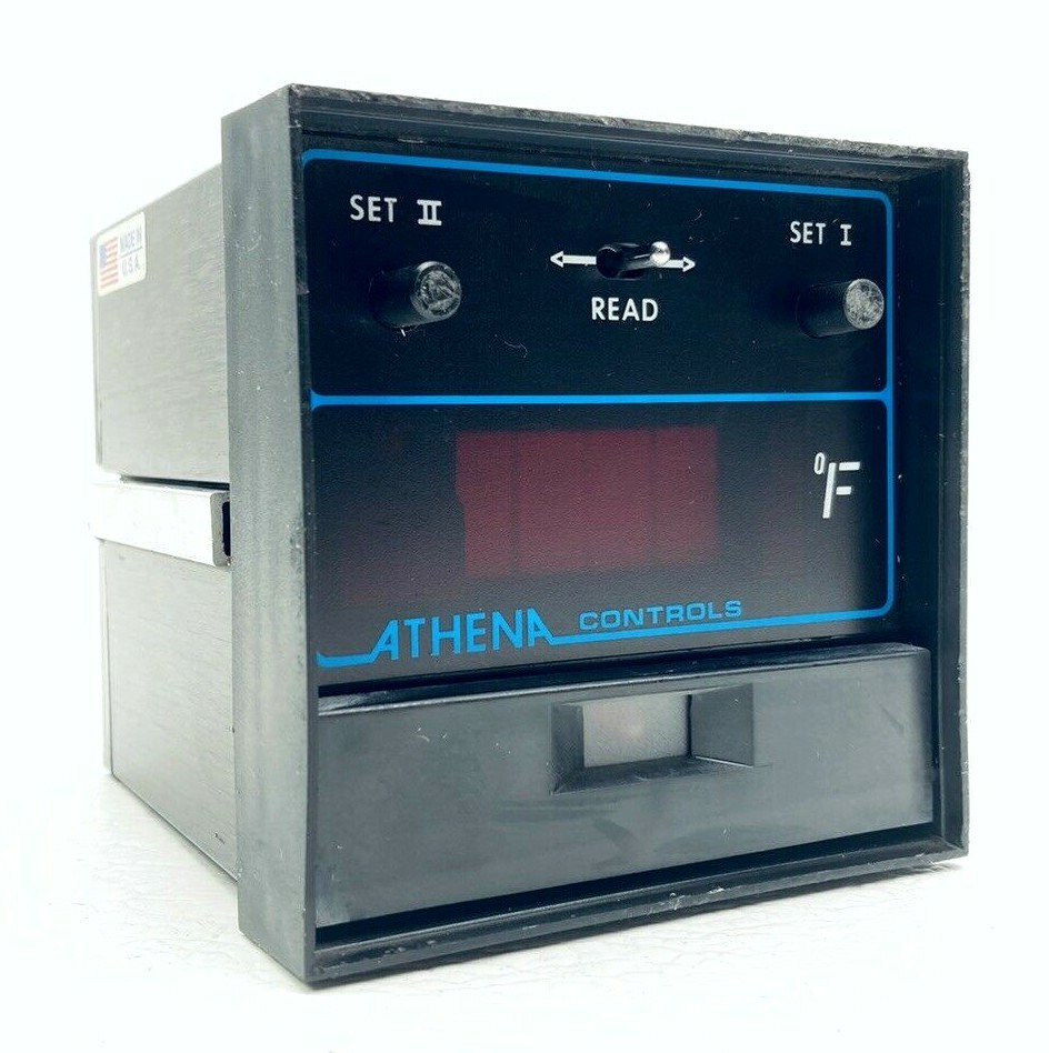 UNUSED ATHENA CONTROLS 4000-B-E TEMPERATURE CONTOL MODULE 0-1000F 120 ...