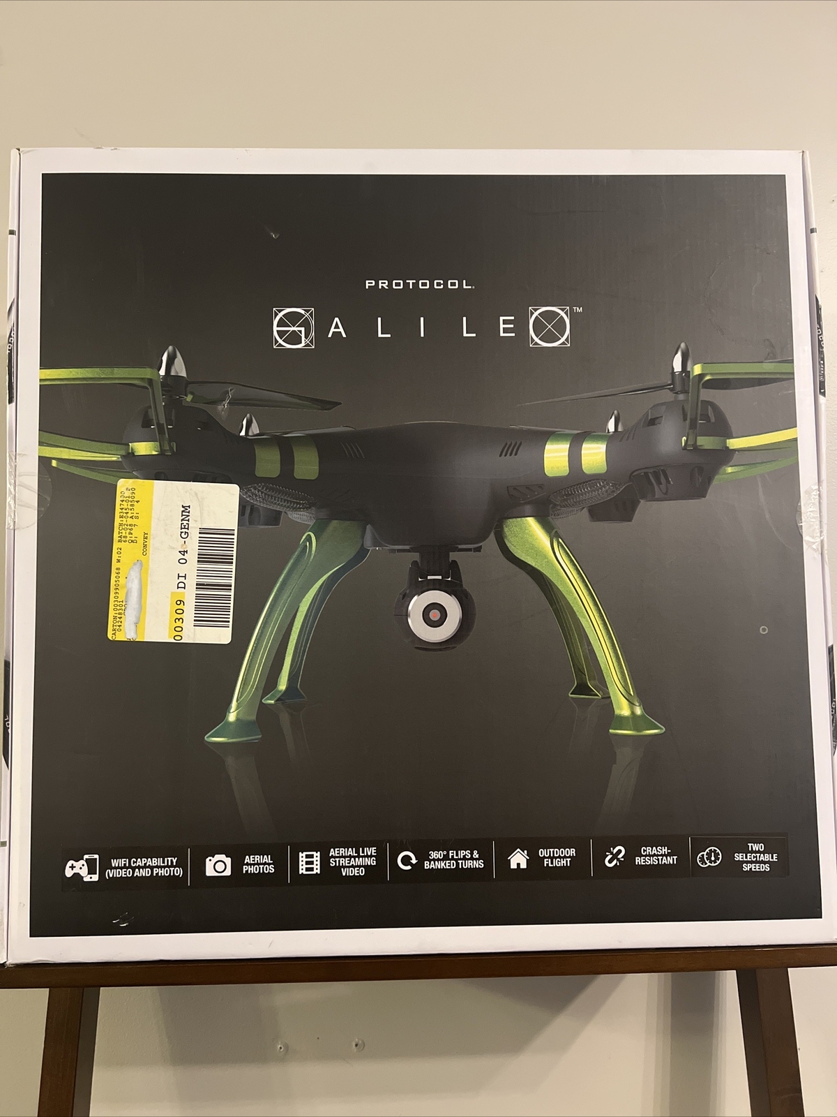 6182-5u PROTOCOL Galileo RC Drone Black Green 658531611570 for sale ...