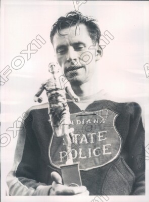 1939 Indiana Univ Don Lash Wins Sugar Bowl Two Mile Track Carnival ...