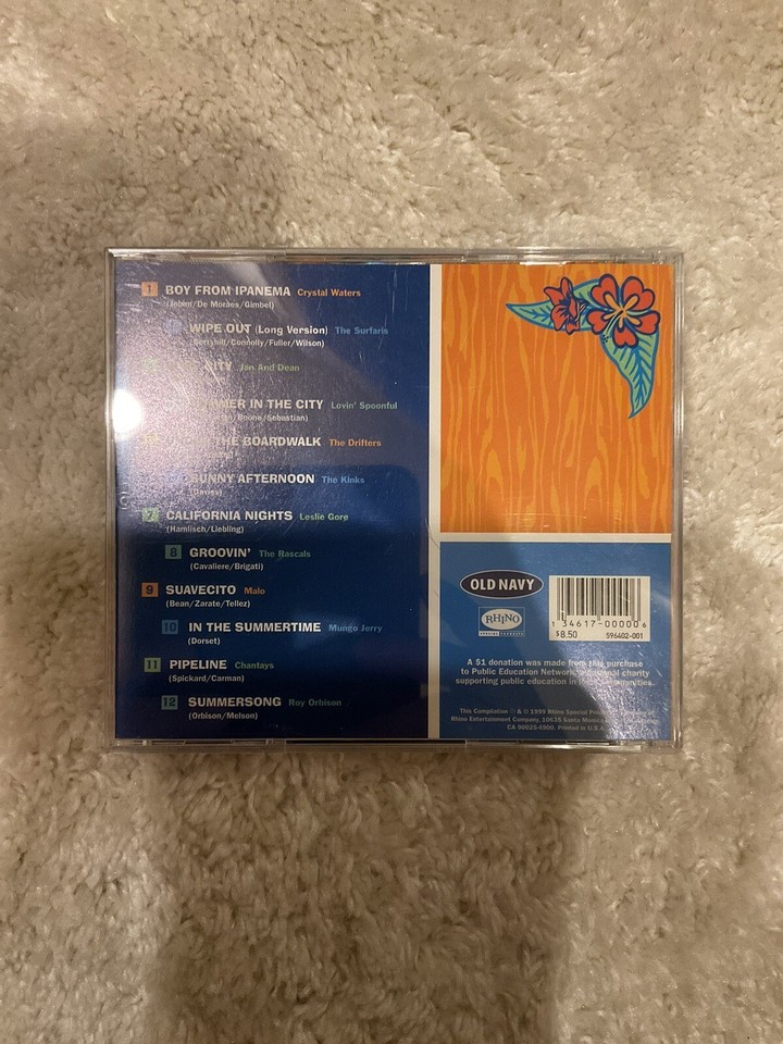 CRYSTAL WATERS - Old Navy Beach Party Catch A Wave - CD | eBay