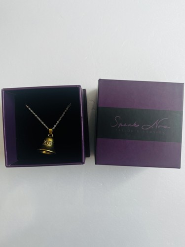 Brand New Official Taylor Swift SPEAK NOW TV XIII Bell Necklace 18k ...