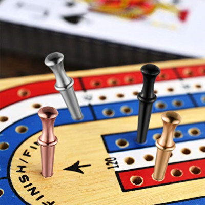 12X Metal Cribbage Pegs Cribbage Board Pegs Fit 1/ 8 Holes | eBay