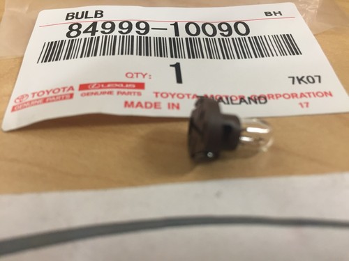 GENUINE TOYOTA BULB OEM CLIMATE CONTROL LAMP 84999-10090 QT=1 | eBay